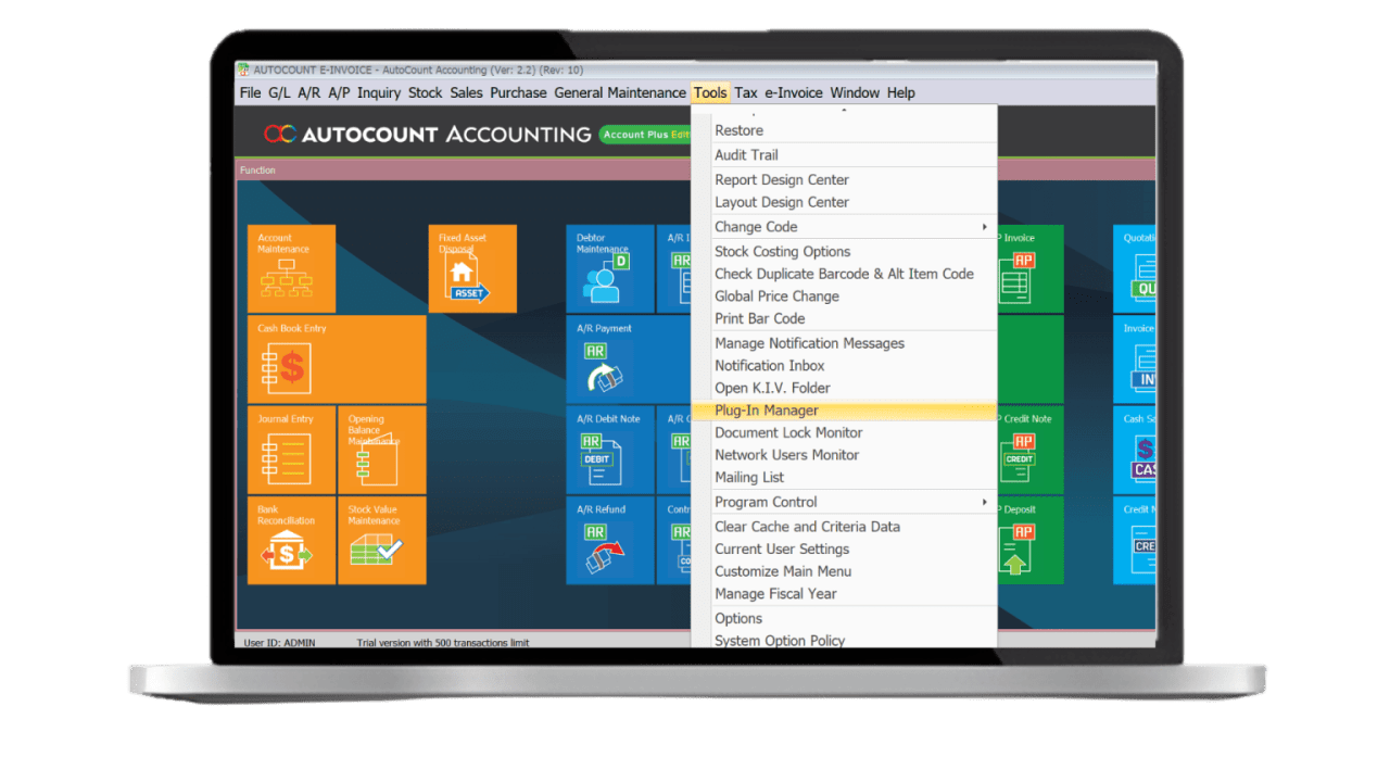 AutoCount Plugin - AutoCount Accounting and Payroll Solutions